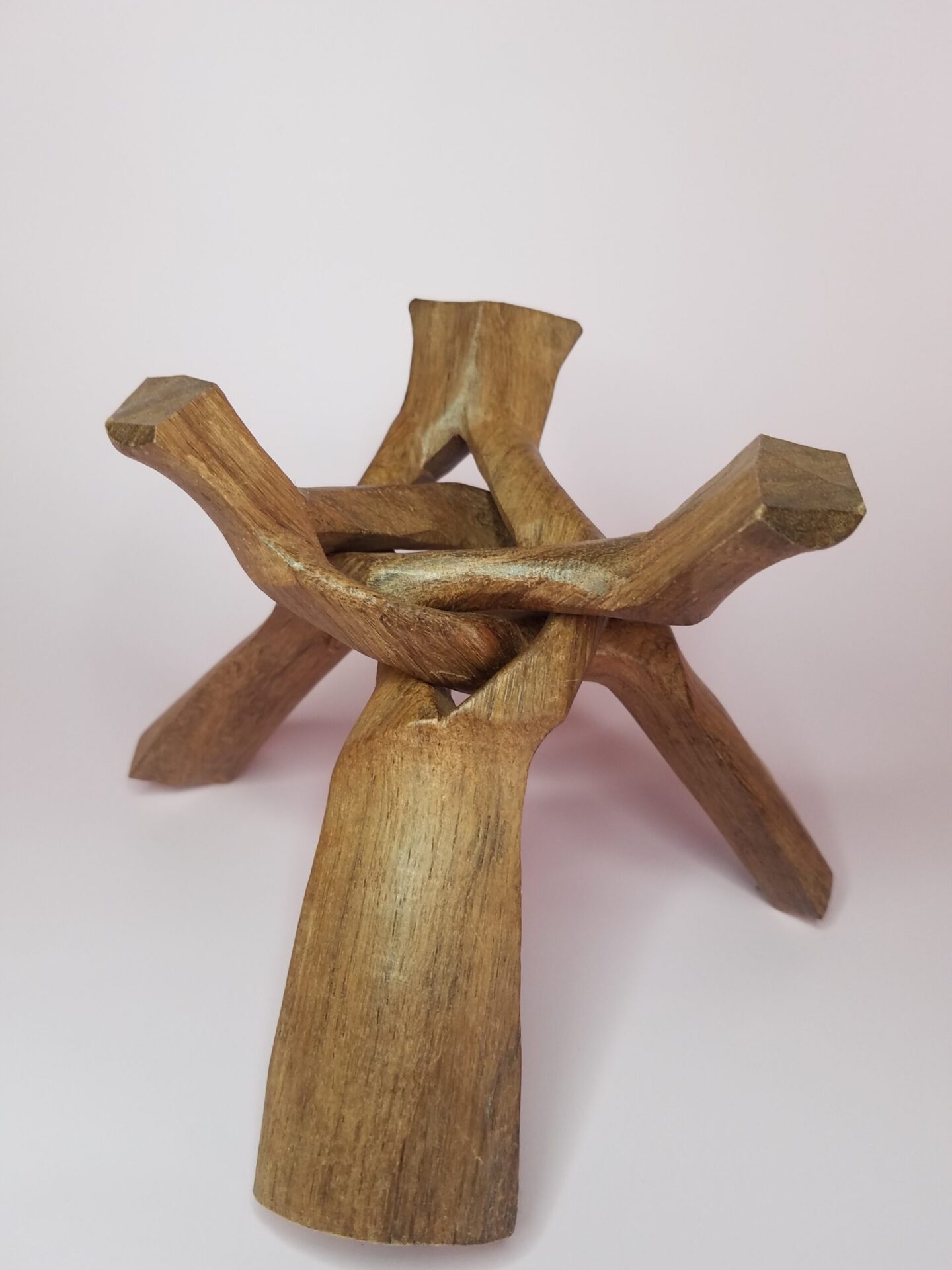 Madagascar Large Wooden Sphere Holder - Grounded Lifestyles