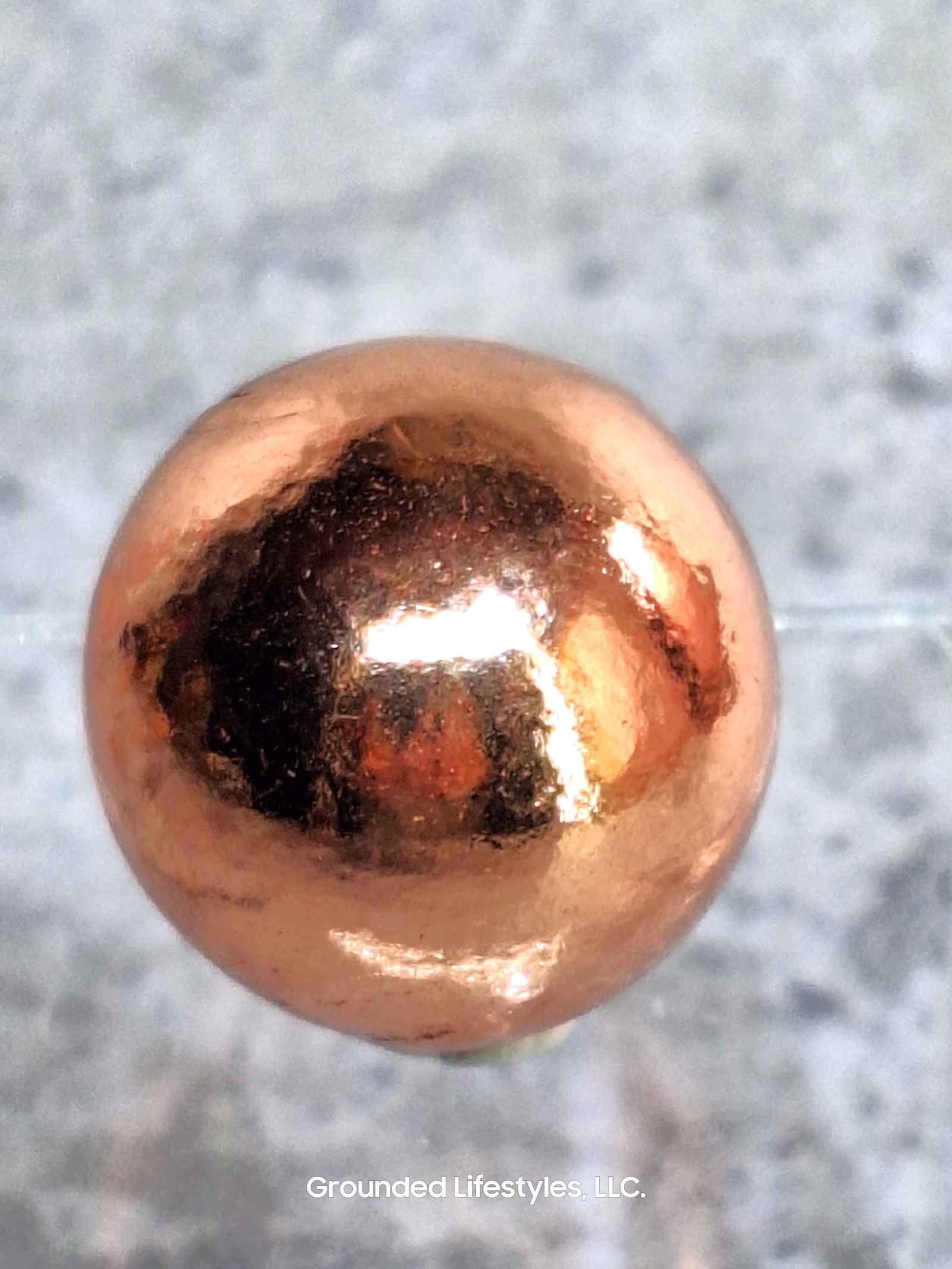 Copper Ball: 1 Inch Pure Copper Sphere for Metaphysical Use - Grounded ...