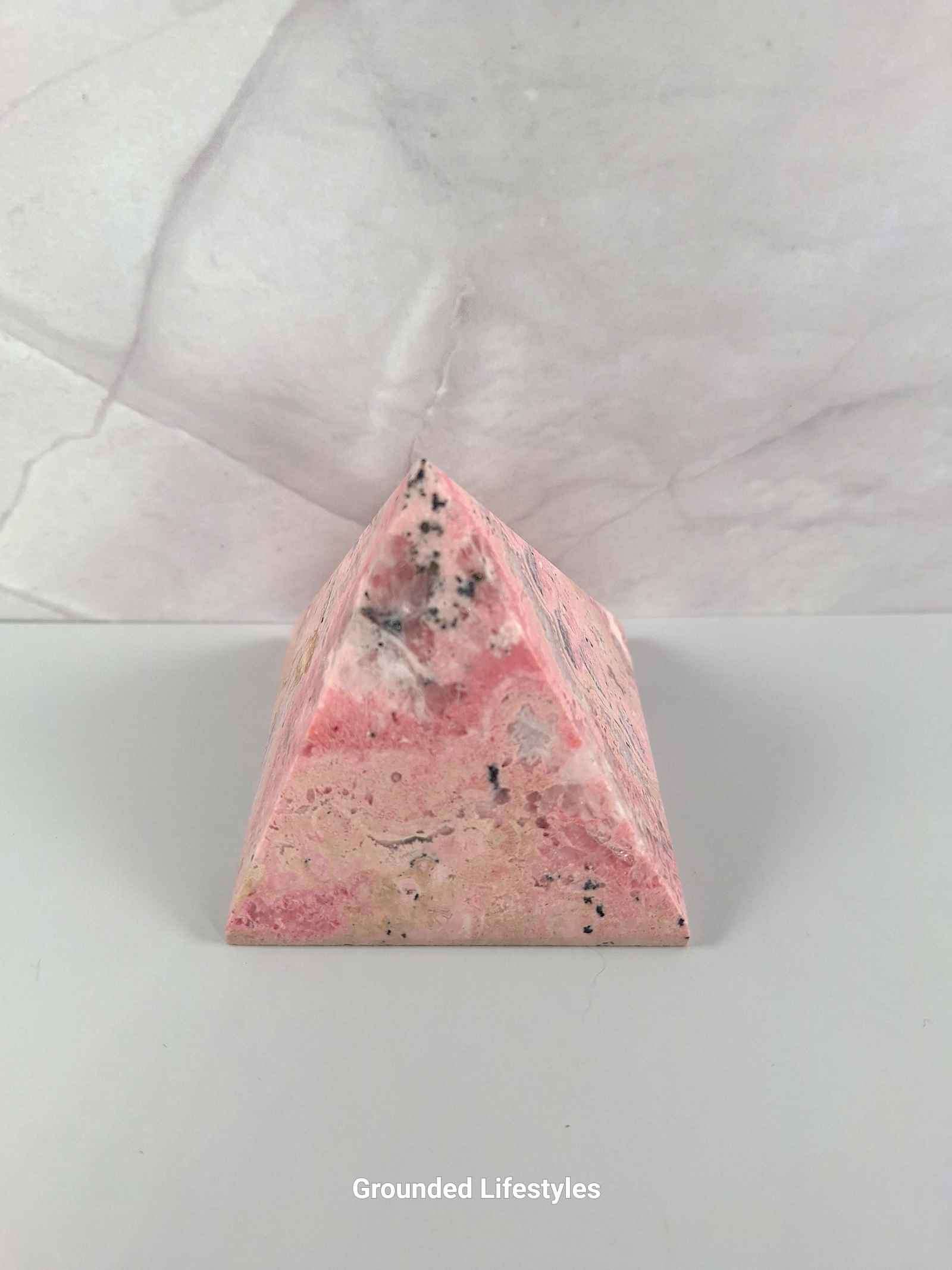 Rhodonite Pyramid Peru - 3.25 inches of Pink Love and Healing ...