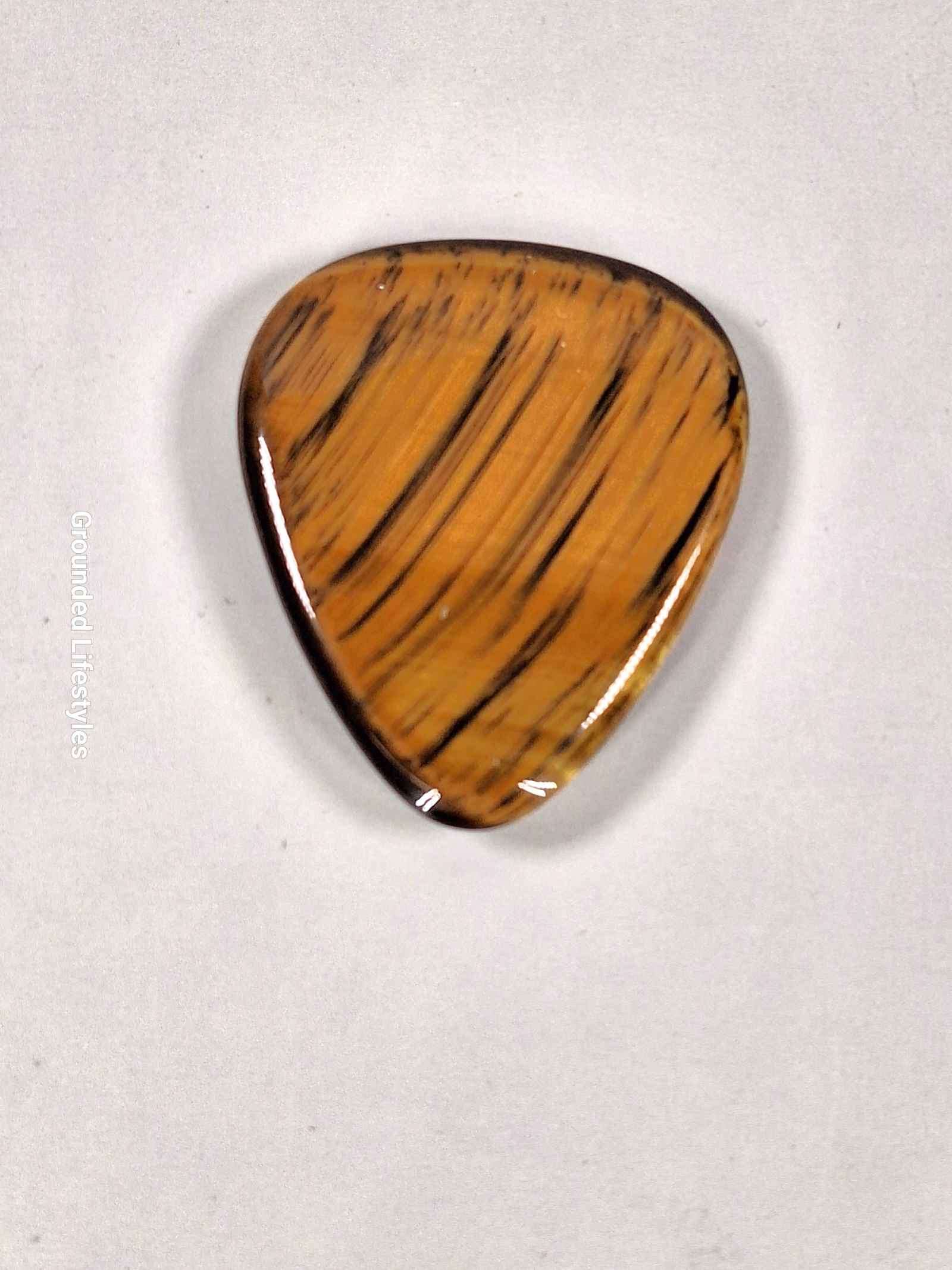 Tiger Eye Guitar Pick - High Quality Pick for Stringed Instruments ...