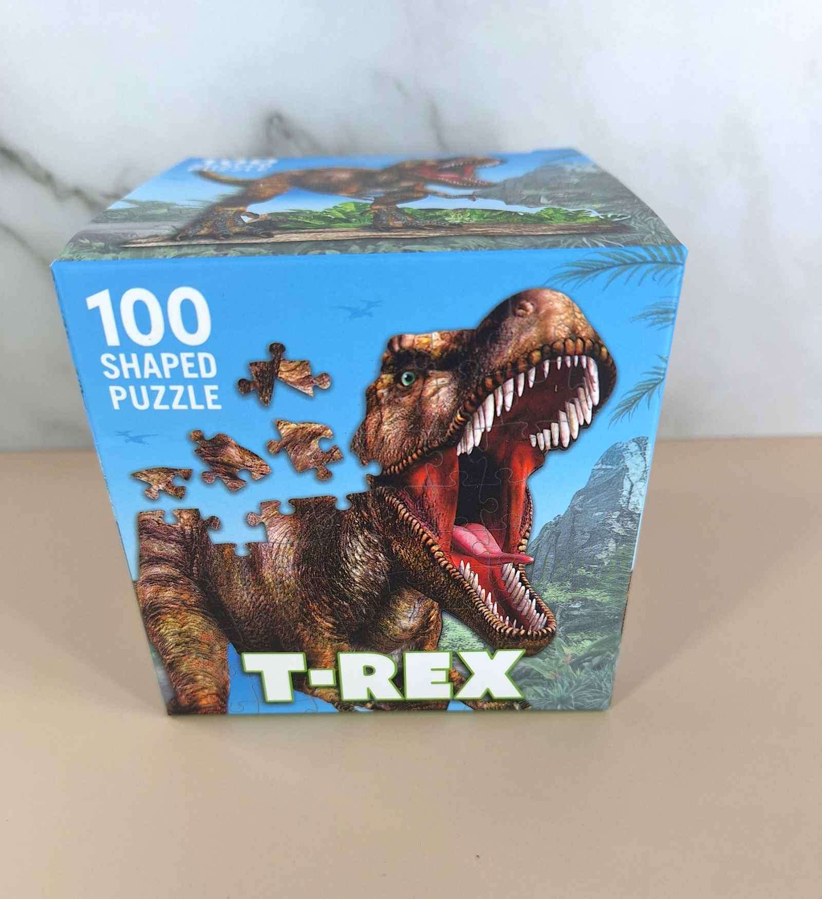 Imposing T-Rex Shaped 100 Piece Puzzle: Relive the Reign of the ...